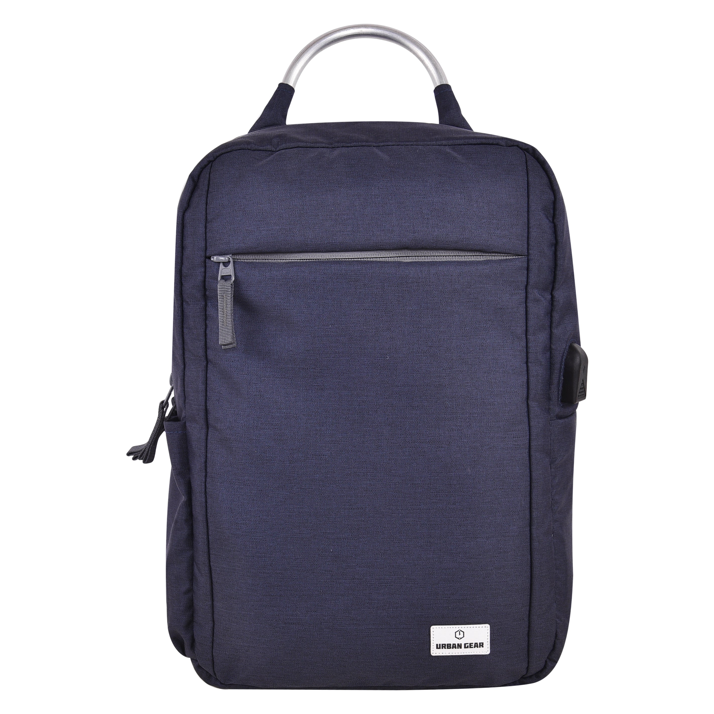 Padded Laptop Backpack with Aluminium handle & USB Charging